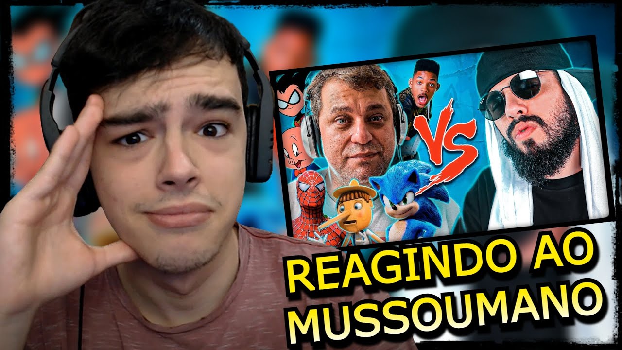 REACT Manolo Rey Dublador Vs Mussoumano Batalha de Youtubers - YouTube