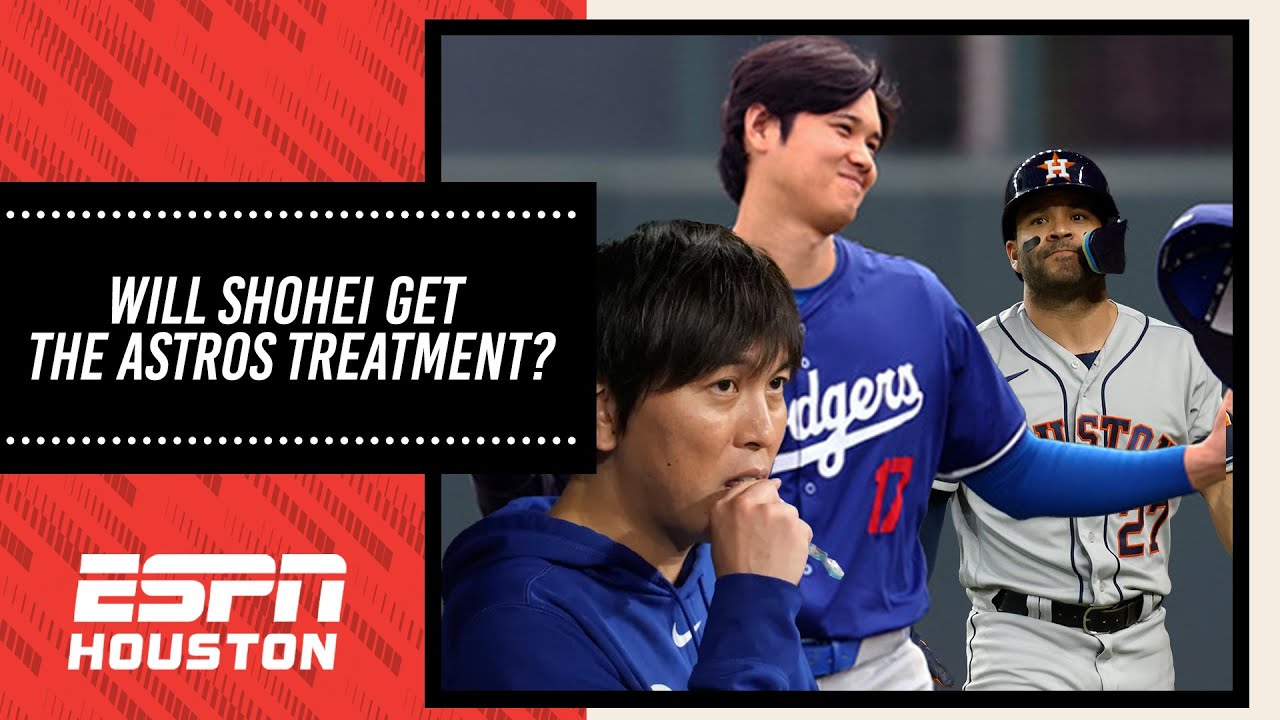 Will MLB investigate Shohei Ohtani the same way they did the Houston Astros?!? - YouTube