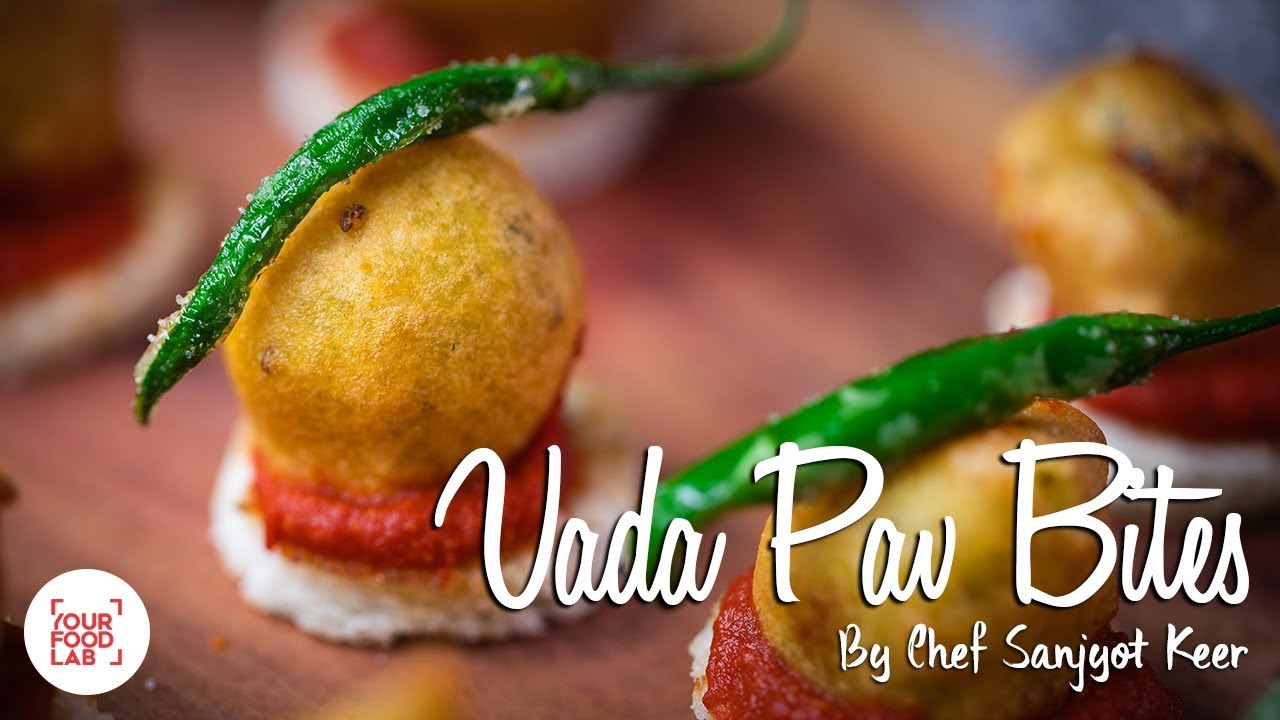 Vada Pav Bites Recipe | Party Starter Recipe | Chef Sanjyot Keer - YouTube