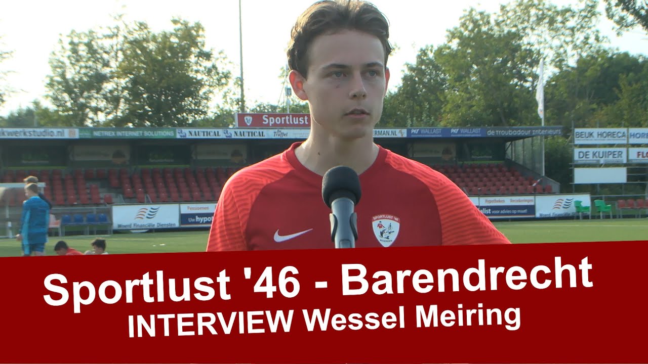 INTERVIEW Wessel Meiring Sportlust '46 - Barendrecht - YouTube