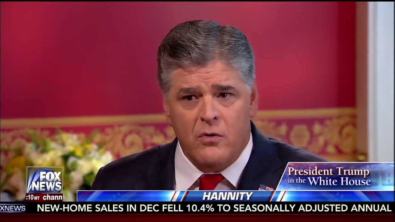 Sean Hannity Interview with President Trump PT1 - YouTube