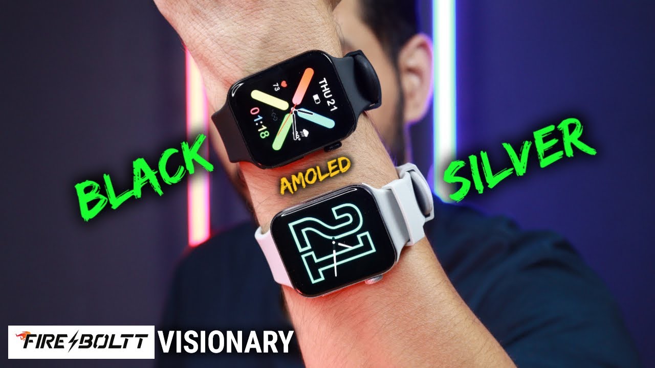 Fire-Boltt Visionary Smartwatch with AMOLED Display 🔥 UNBOXING & REVIEW ...