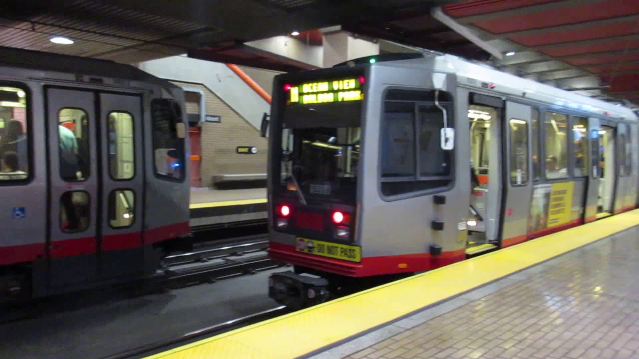 Muni Metro Church Street Station San Francisco California - YouTube