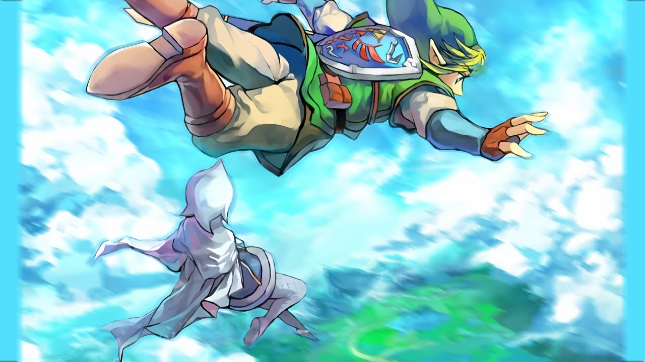 Skyward Sword Comic by Z-raid!: Happy Landings Link! - YouTube