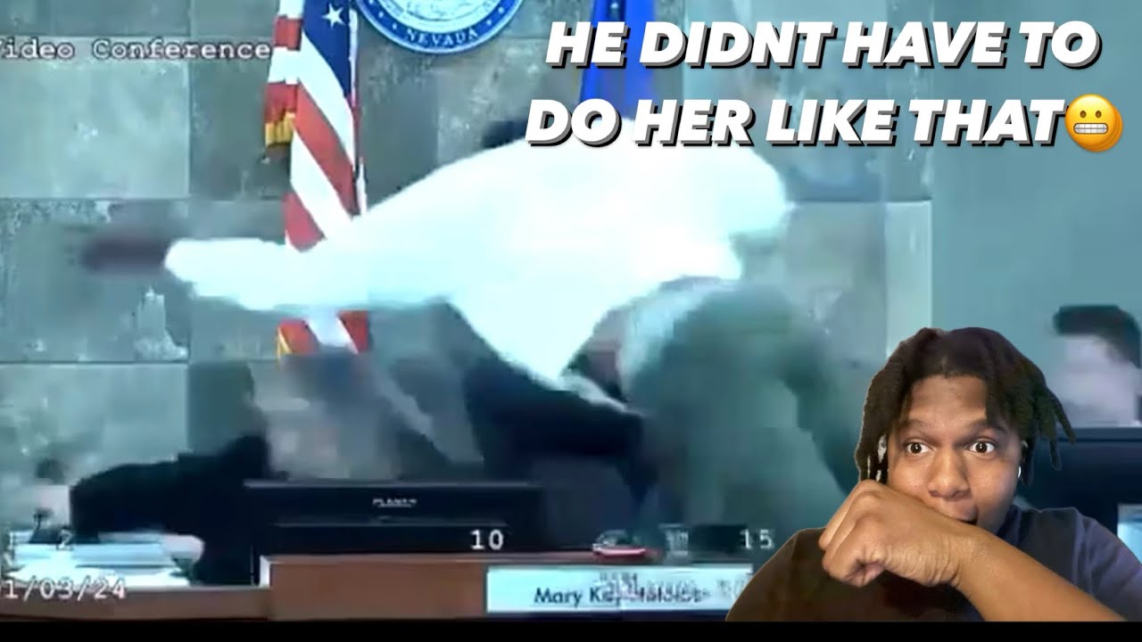 MAN LEAPS OVER BENCH TO ATTACK JUDGE, SPEAKING BLOODY BRAWL IN ...