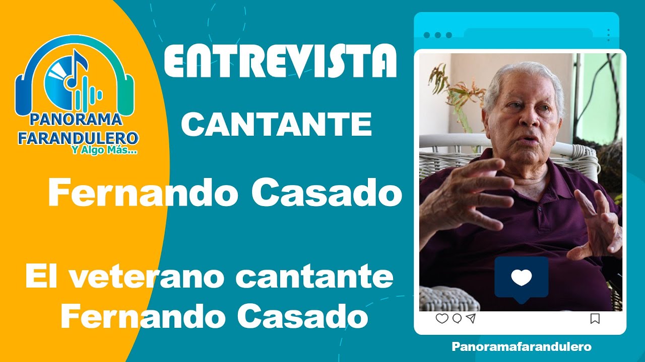 Fernando Casado el cantante que impulsó las criollas de Juan Bosch ...