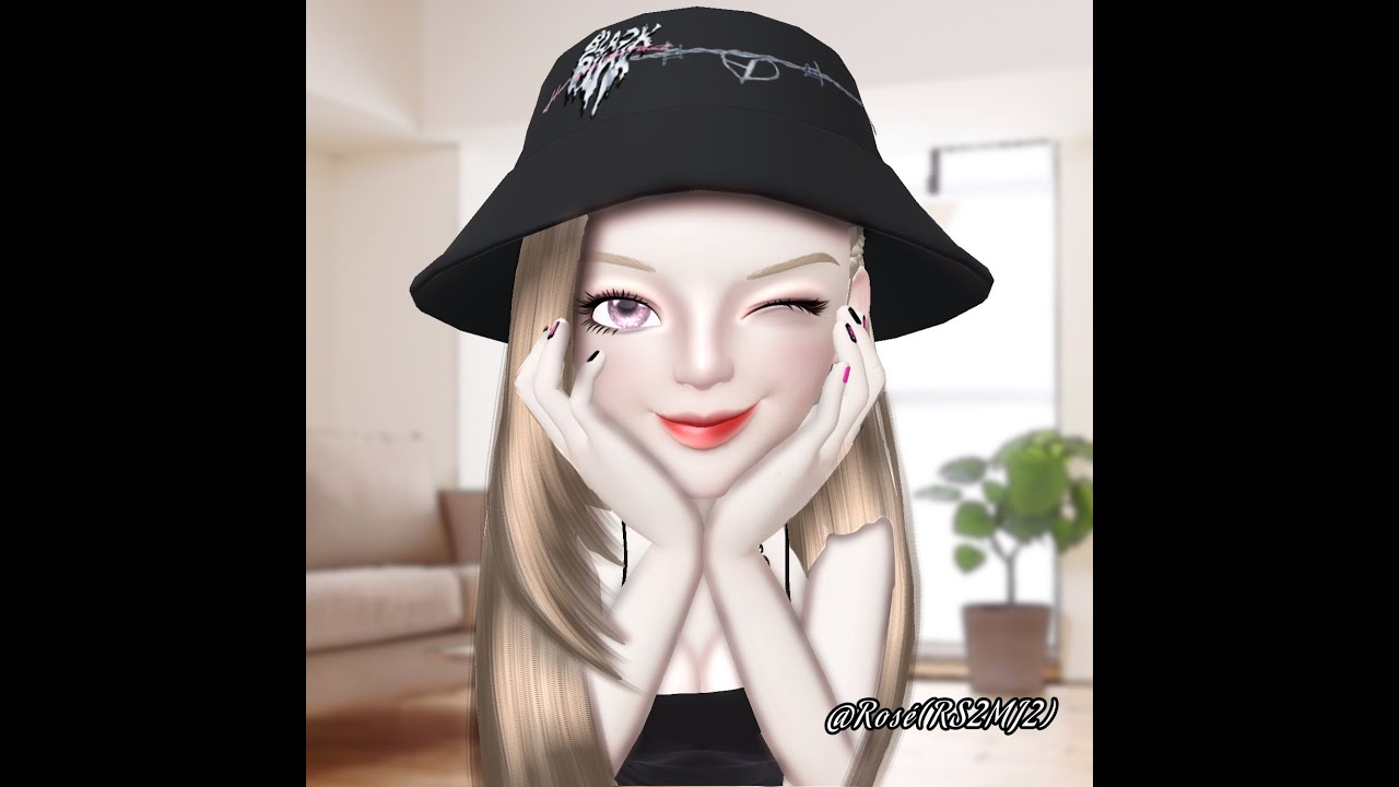 Easy Hair Tutorial | ibispaintx | zepeto post Edit | zepetor rose - YouTube