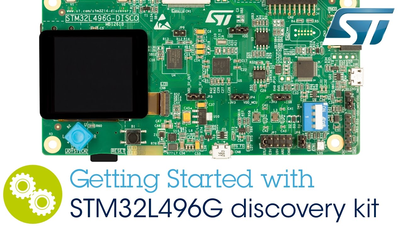 Getting started with the STM32L496G discovery kit - YouTube