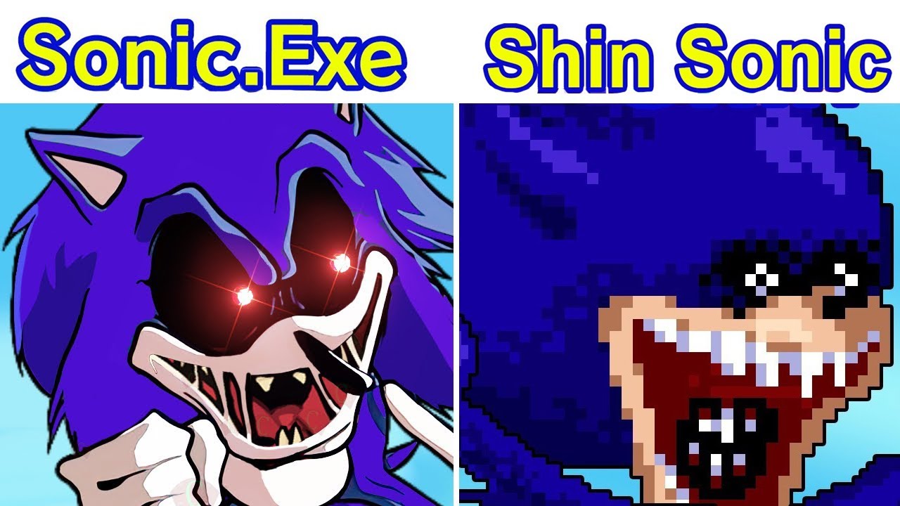 Friday Night Funkin' Sonic VS Shin Sonic - Dreadful Vision | The Sonic ...