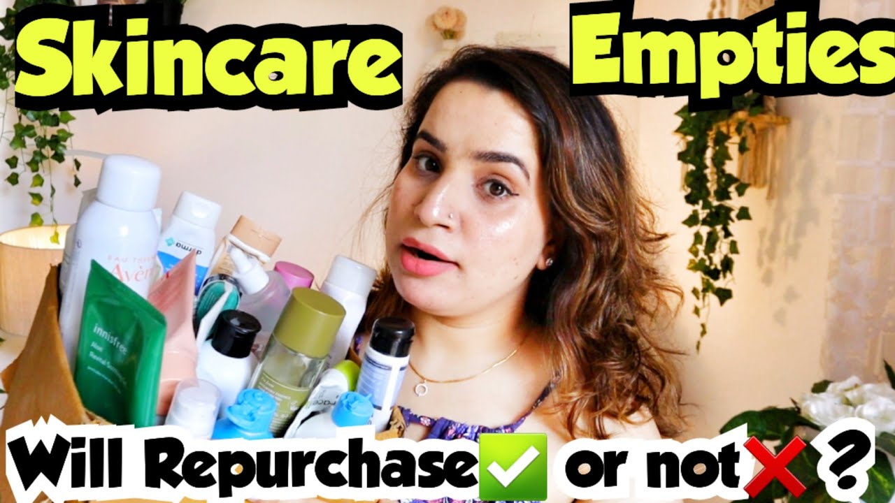 Skincare Empties + Final words - YouTube
