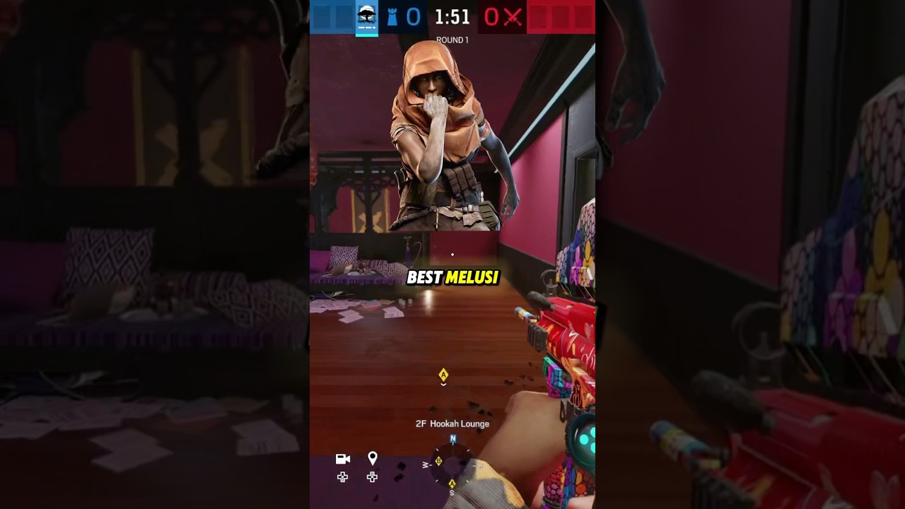 Best Melusi Spots Hookah Coastline! #rainbowsixsiege #siege #r6 #clips ...
