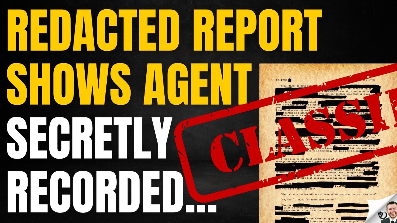 Redacted OIG Report Shows Investigator Abusing Power - YouTube