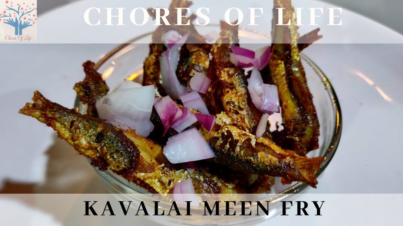 FISH FRY|SARDINES|KAVALAI MEEN FRY|கவலை மீன் - YouTube