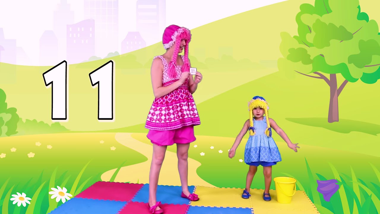 Juguemos con los Numeros del 11 al 20 - YouTube