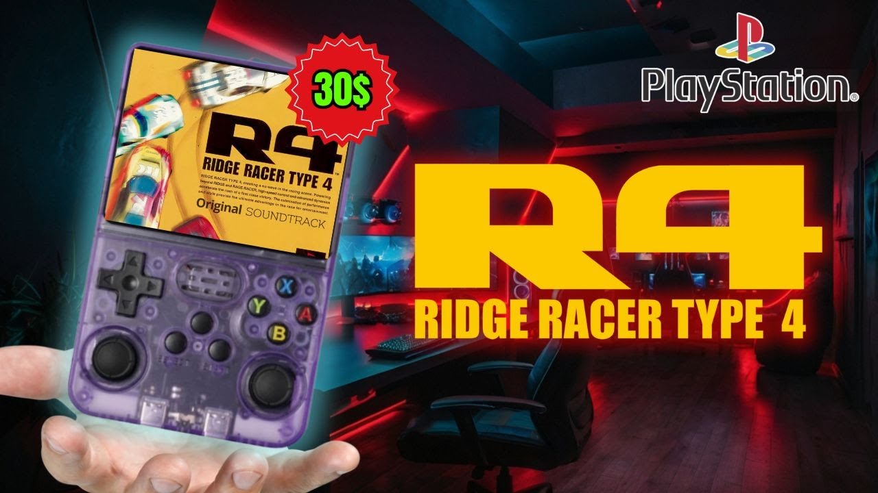 I Played R4: Ridge Racer Type 4 On This 30$ Gaming Console | R36S ...