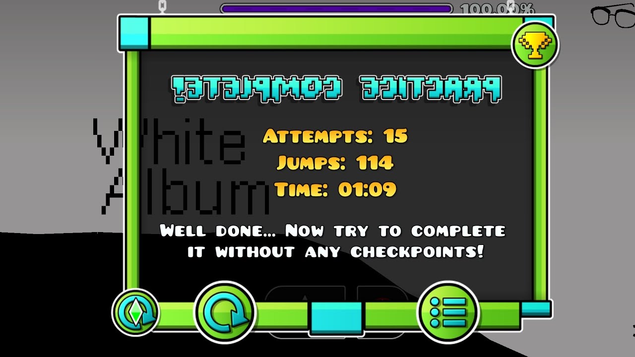 Mi 1ª vez jugando GD en PC (Acaba neutral) / Geometry Dash 2.208 ...