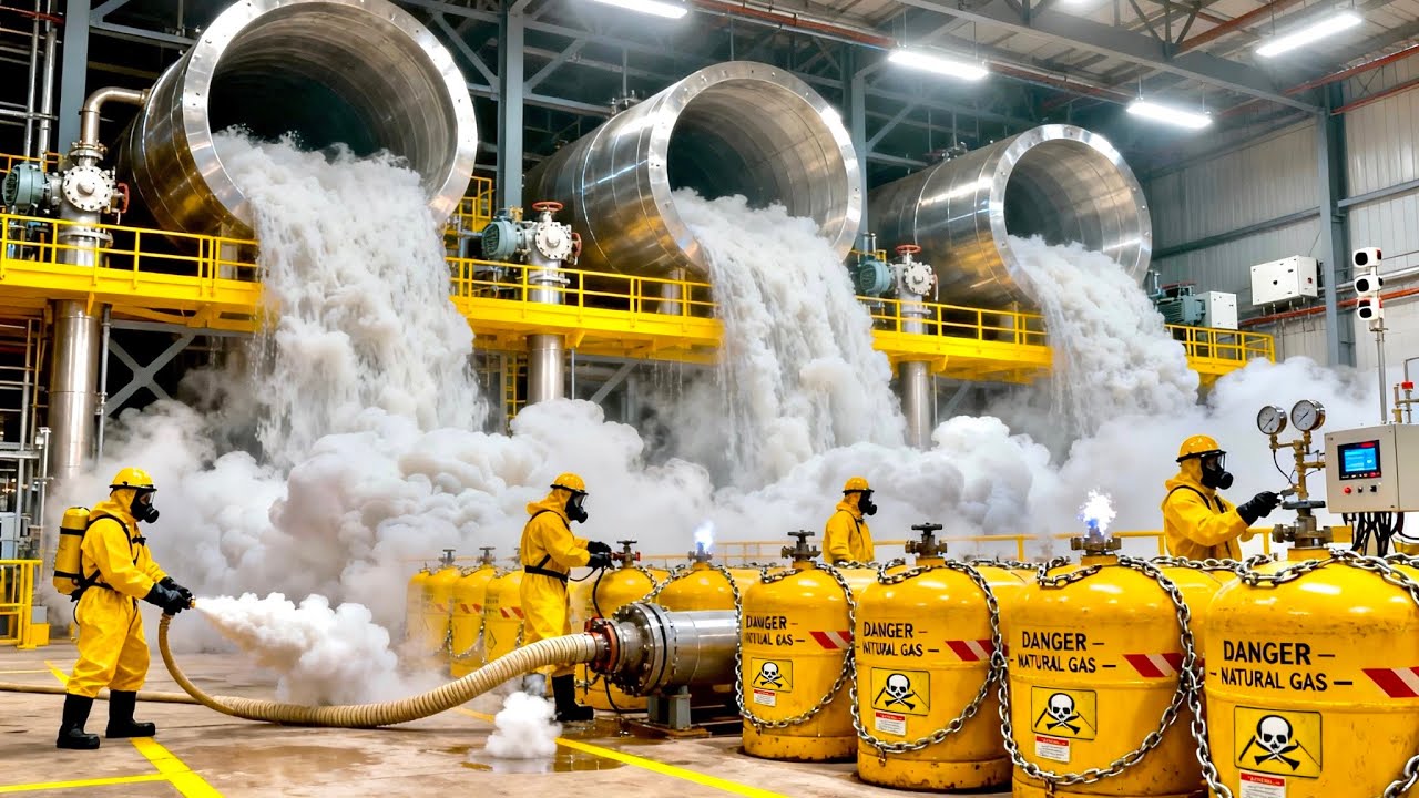 HOW NATURAL GAS IS PRODUCED 🔥 | THE ENERGY THAT POWERS THE WORLD ⚡ ...