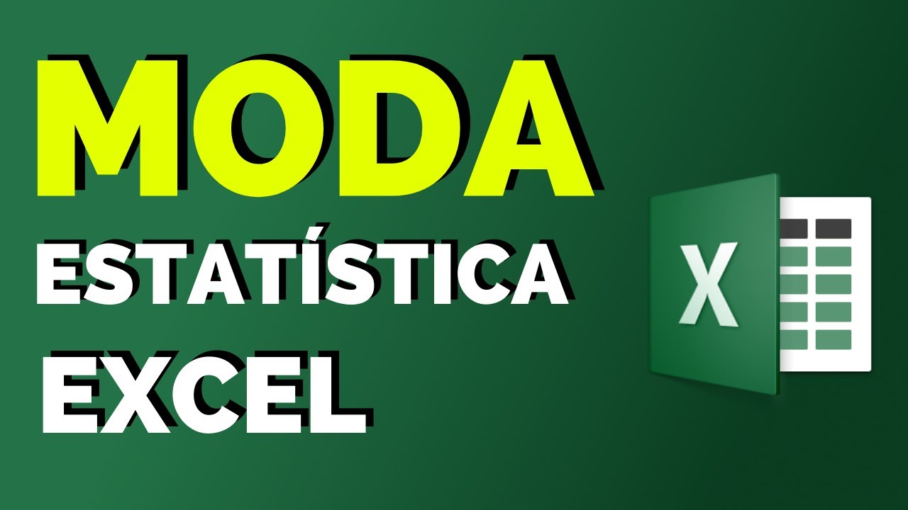 Como Calcular a MODA Estatística no Excel - Guia Completo - YouTube
