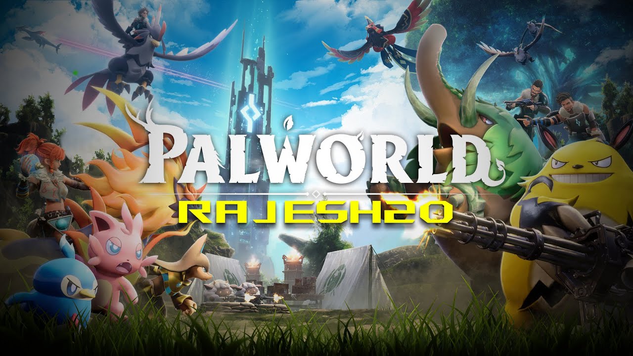 Palworld Live Full GamePlay Day 01 || Rajesh20 - YouTube