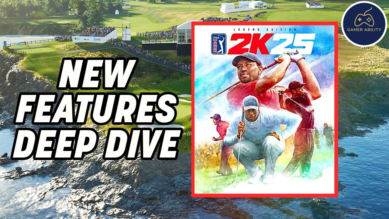 PGA TOUR 2K25 Career, Swing, Player Progression Features DEEP DIVE ...