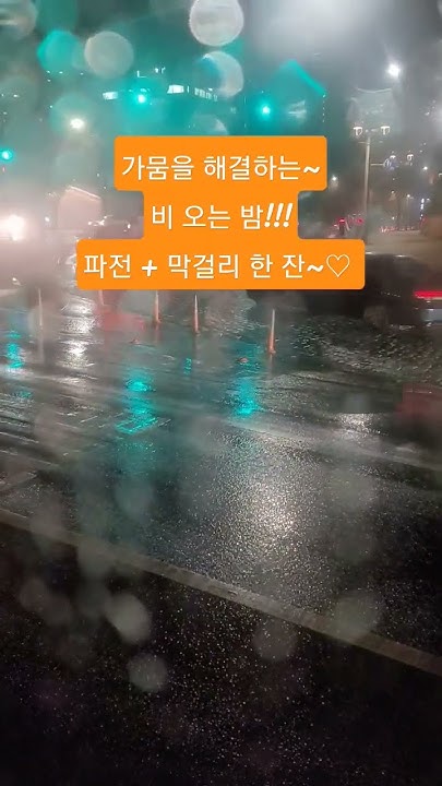 비 오는 날엔 파전에 막걸리 한 잔~♡ 영탁 가뭄해소 막걸리한잔 이경옥강사 웃음치료 영탁신곡 Shorts 비오는거리 소통공감 소통 공감 지니캐스팅tv