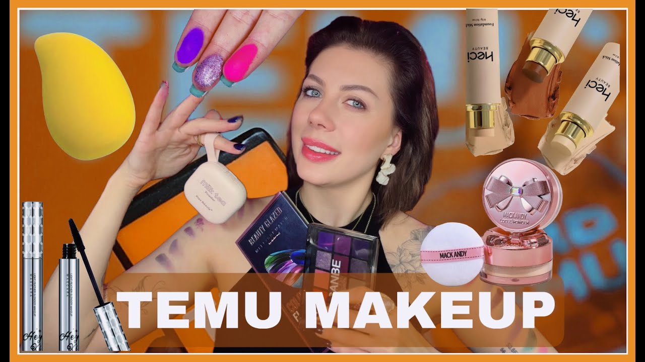 БОЛЬШАЯ РАСПАКОВКА TEMU | мешок косметики | TEMU MAKEUP - YouTube