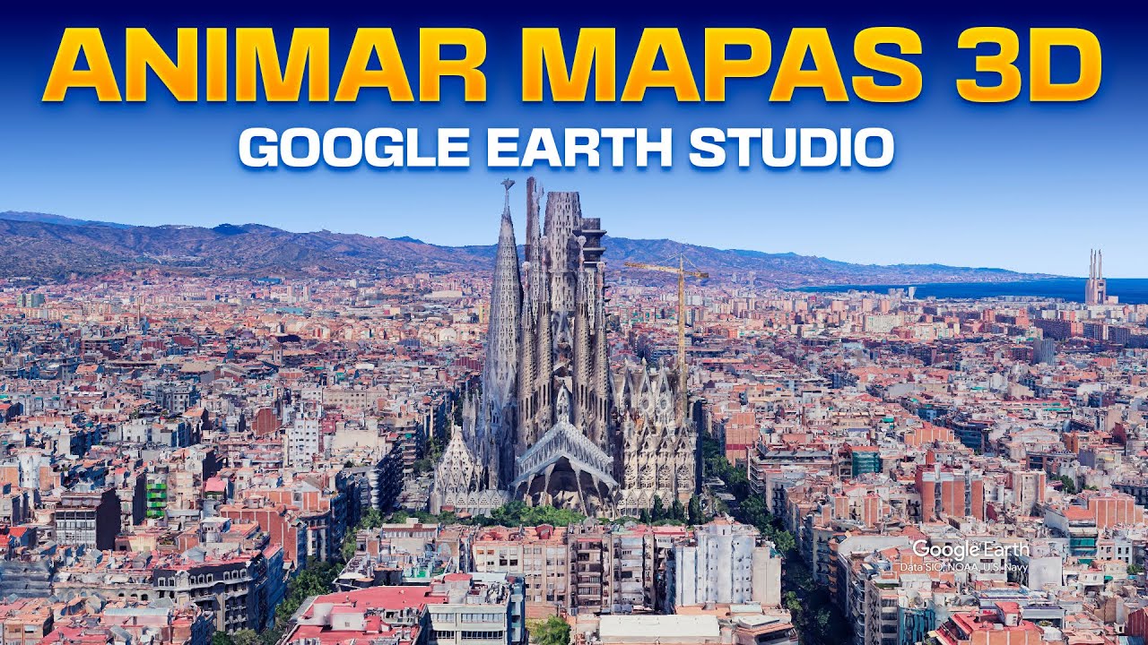 Anima MAPAS 3D para tus Videos con Google Earth Studio 2024 - YouTube