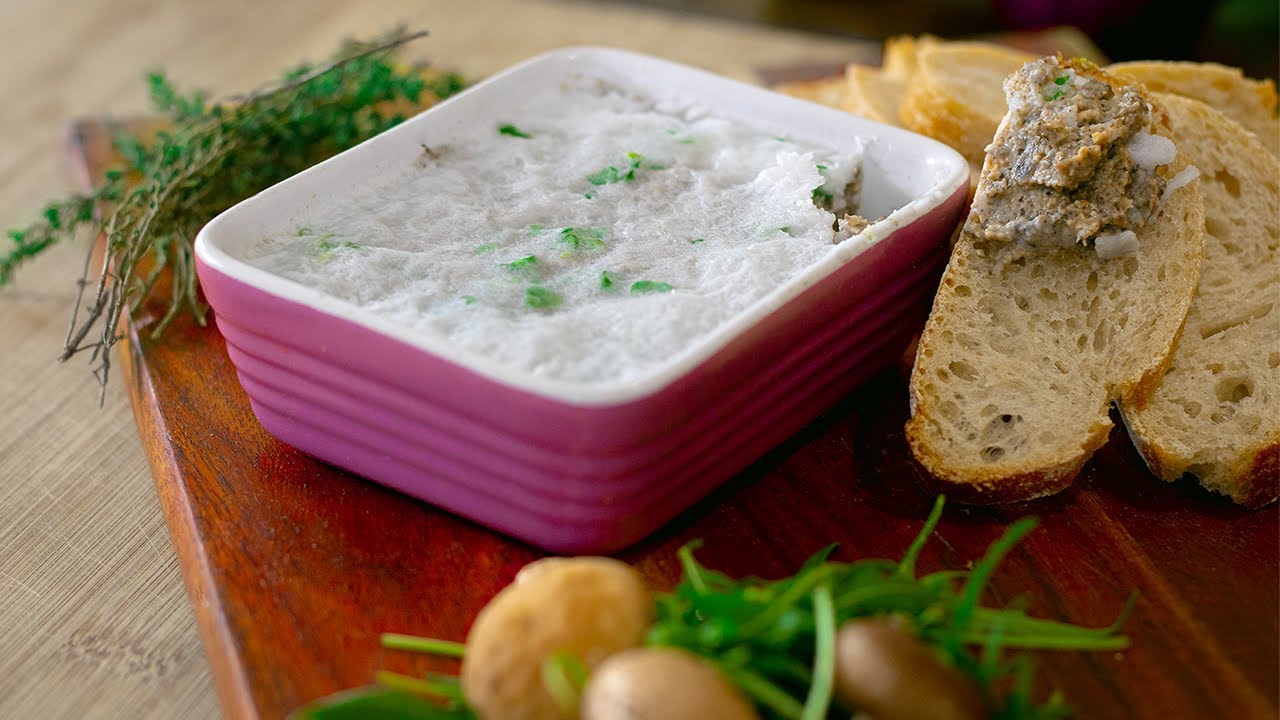 Mushroom Pate Recipe | plant based diet - YouTube
