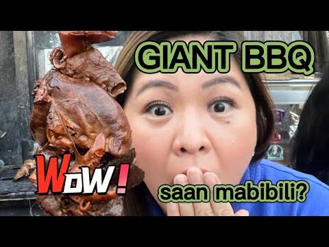 GIANT BBQ saan mabibili? - YouTube