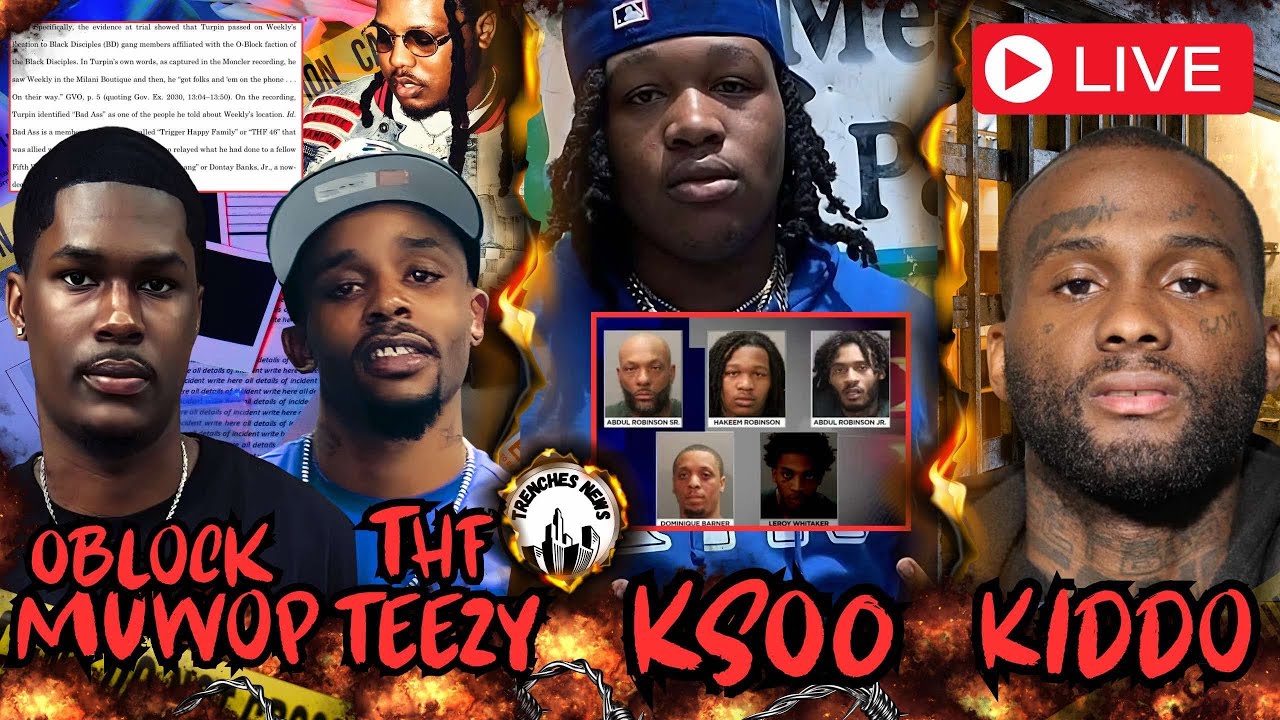 Ksoo Murder Trial | 051 Kiddo Arrested Guns | THF Teezy Feds Say Life 😱 ...