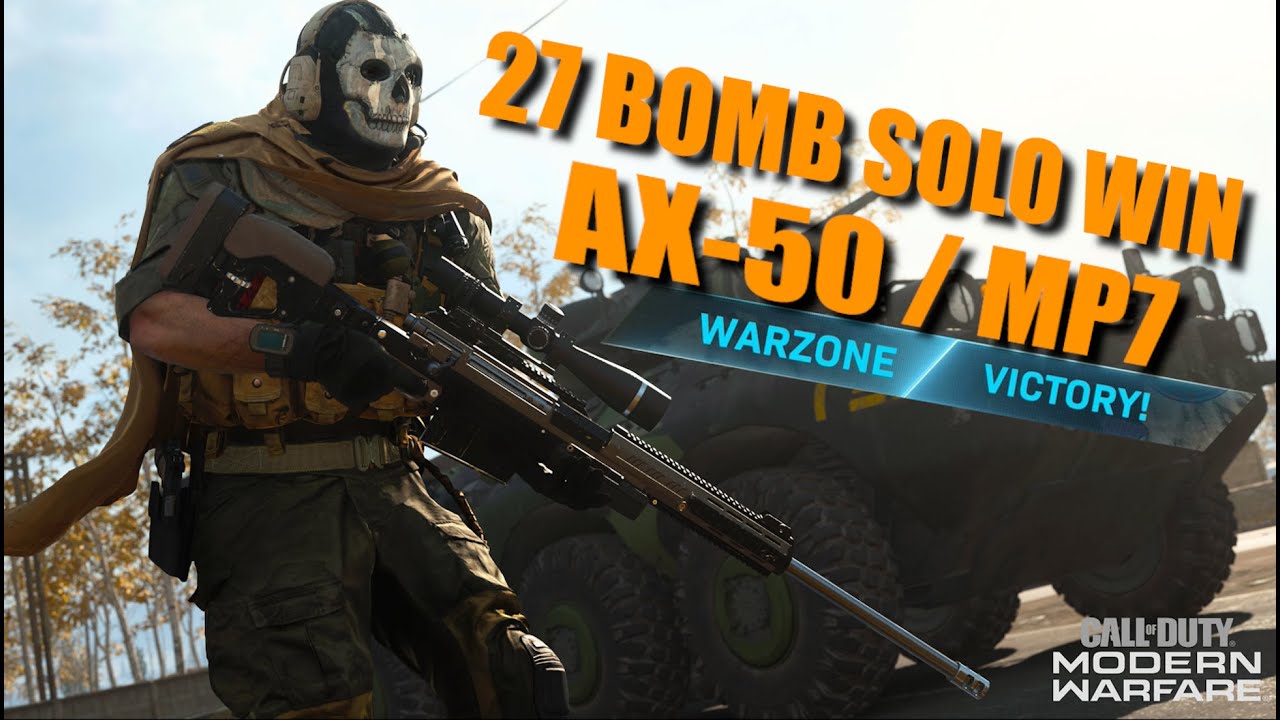 WARZONE 27 KILLS SOLO WIN - YouTube