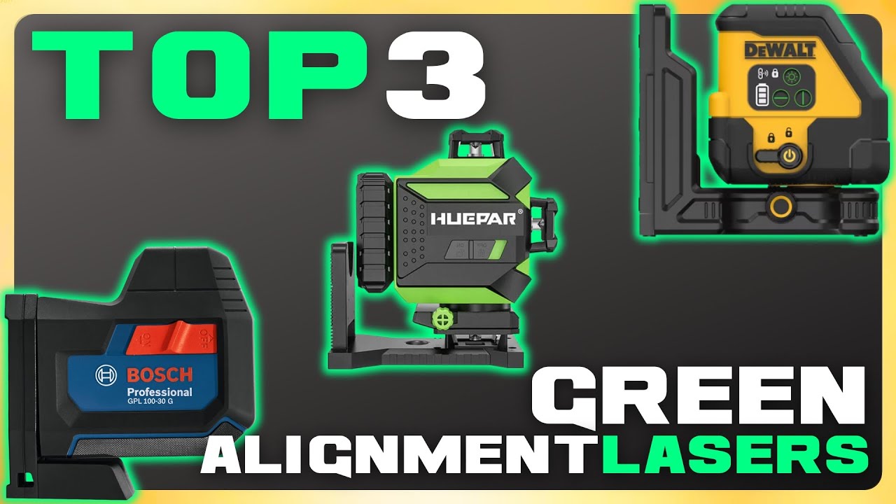 Top 3 Green Self-Alignment Lasers - YouTube