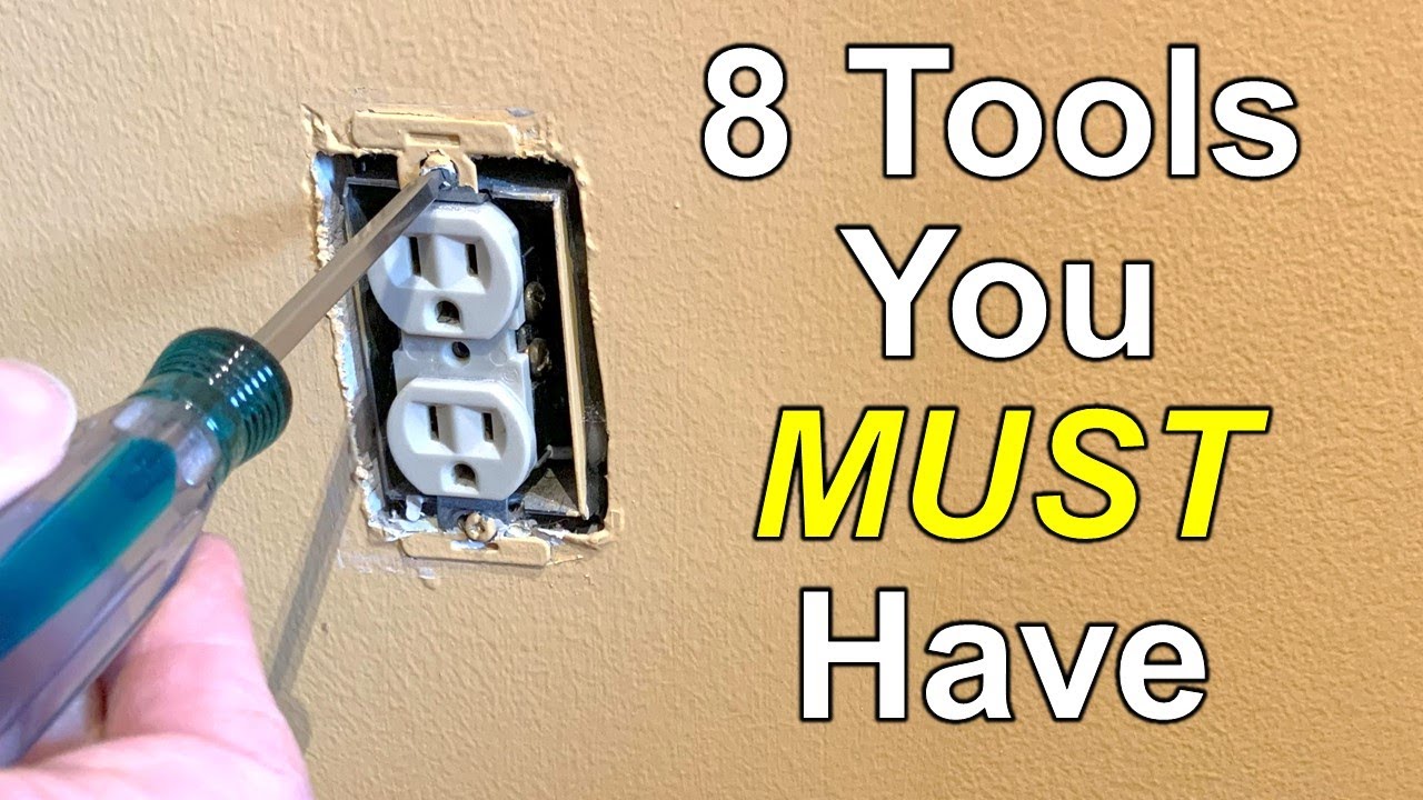 8 Essential Tools for Beginner DIY Electrical Projects - YouTube