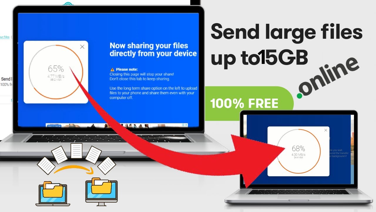 How To Transfer Your Long Files Online Easily With Just a Few Seconds ...