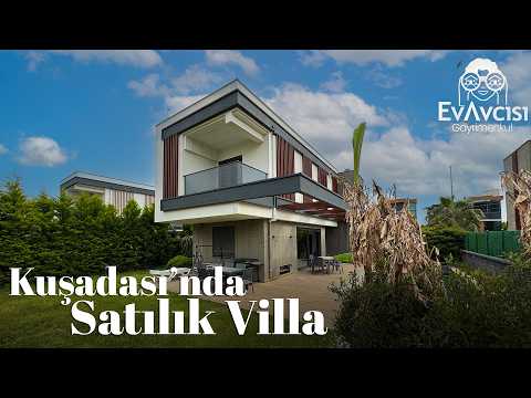 Kuşadası'nda Okullara ve AVM'ye Yakın Mahrem Bir Villa | Kuşadası Satılık Villa