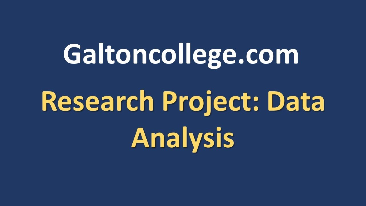 Research Project: Data Analysis - YouTube