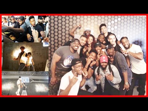 ALL-STAR YOUTUBER PARTY! - NBA Live 18 Party Vlog