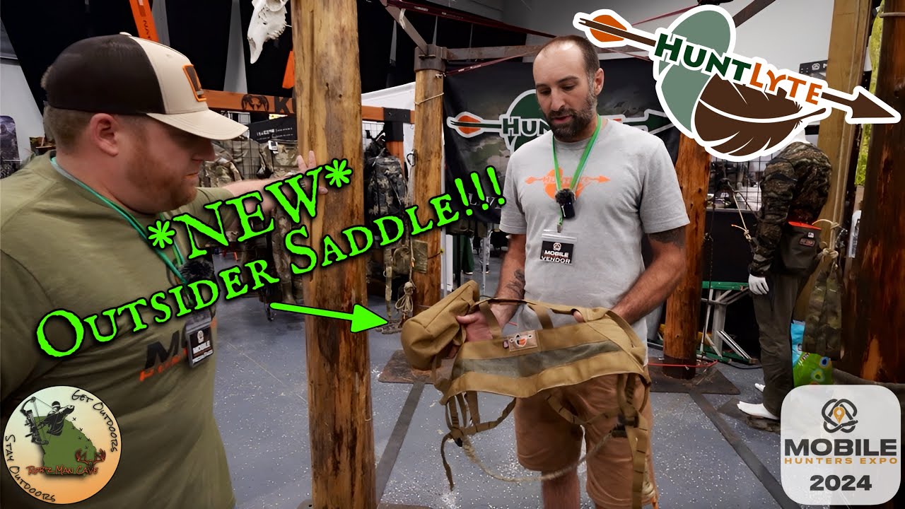 HuntLyte | NEW Outsider Saddle!!! | Mobile Hunters Expo 2024 ...