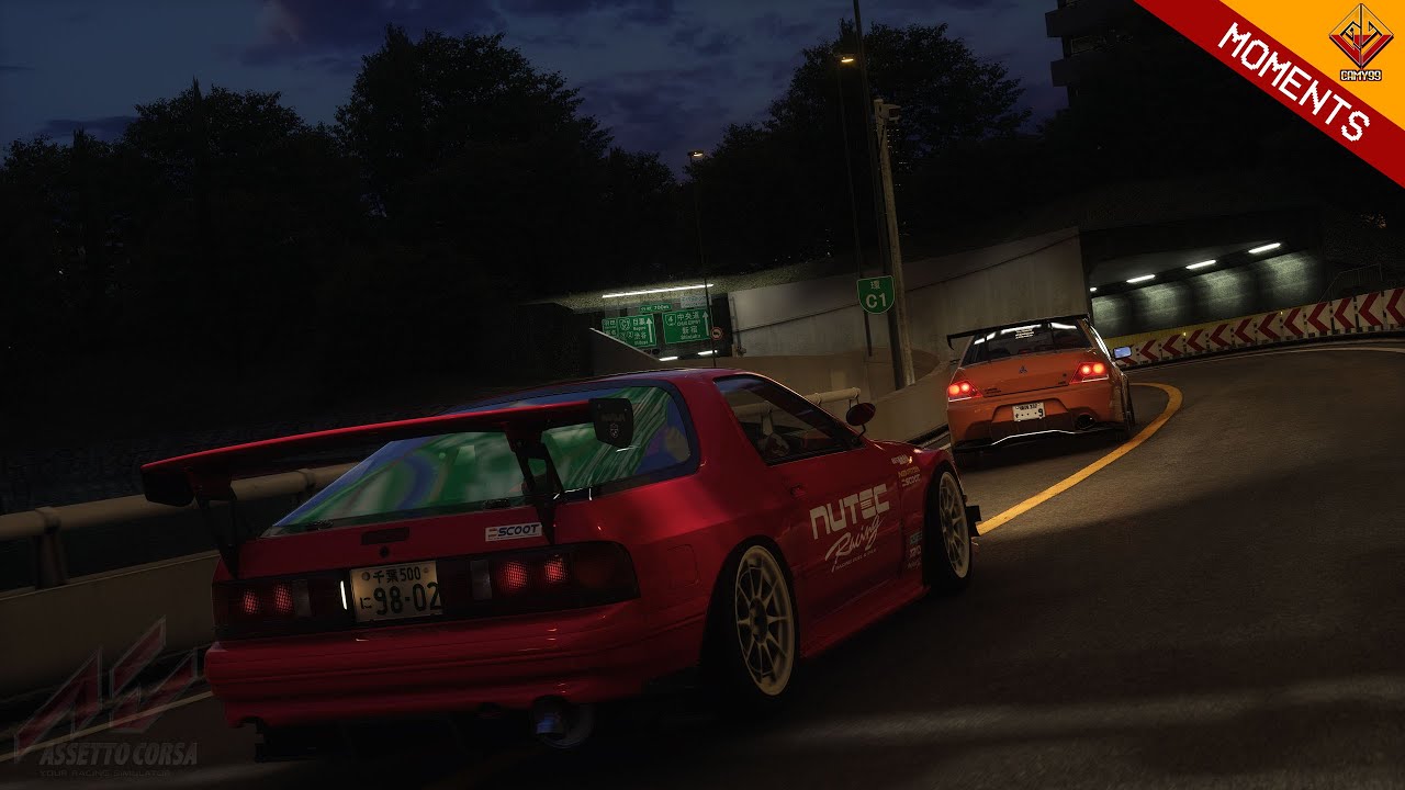 Shutoko C1 FC vs Evo Moment | Assetto Corsa - YouTube