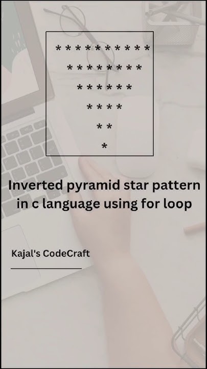 C Program To Print Inverted Full Pyramid Using C Programming Pattern Shorts Youtube