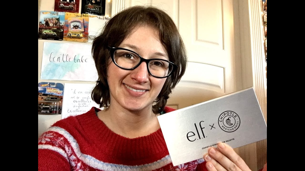 e.l.f. Cosmetics x Chipotle Eyeshadow Palette -- SWATCHES - YouTube