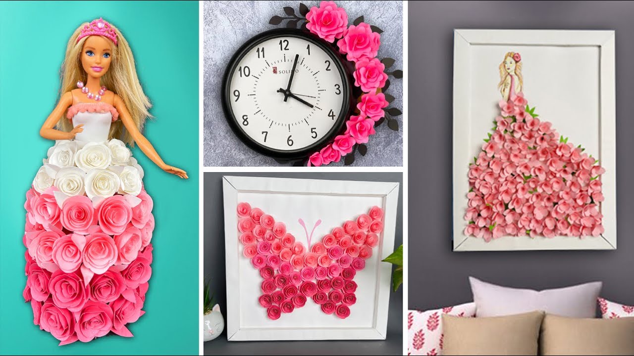 Pink Lover ! Pink Color Diy Decor Ideas - YouTube
