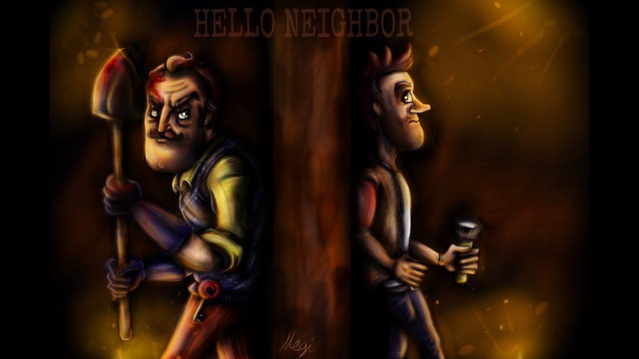 Hello Neighbor Mashup Get Out/Hello And Goodbye - YouTube