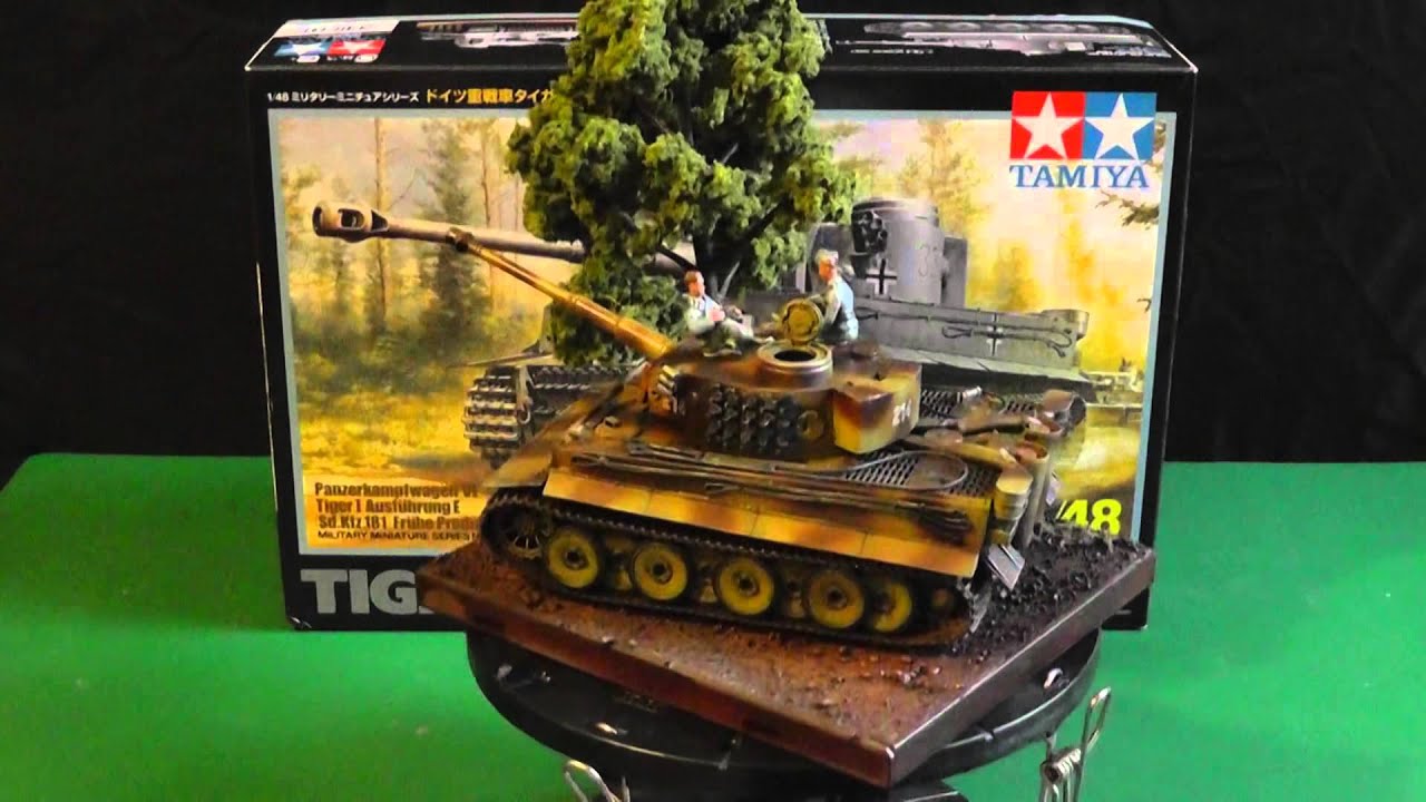 Tamiya 1/48 Tiger 1 Early Production - Final Reveal - YouTube