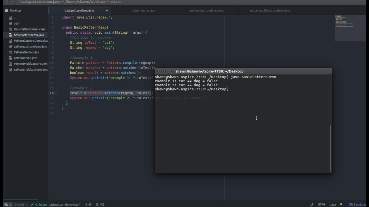 Java Regular Expressions(Pattern Matching) - YouTube