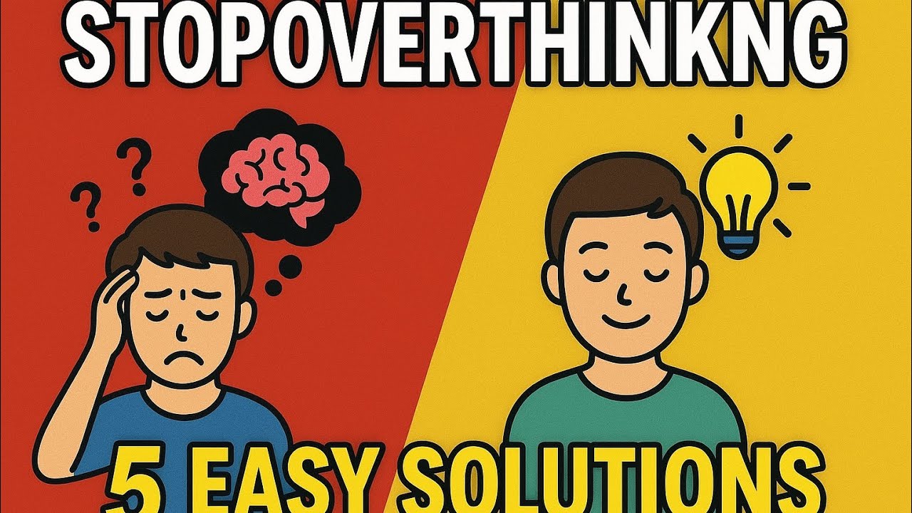 👉 “Overthinking? 5 Easy Solutions to Control Your Mind | മലയാളം Self ...