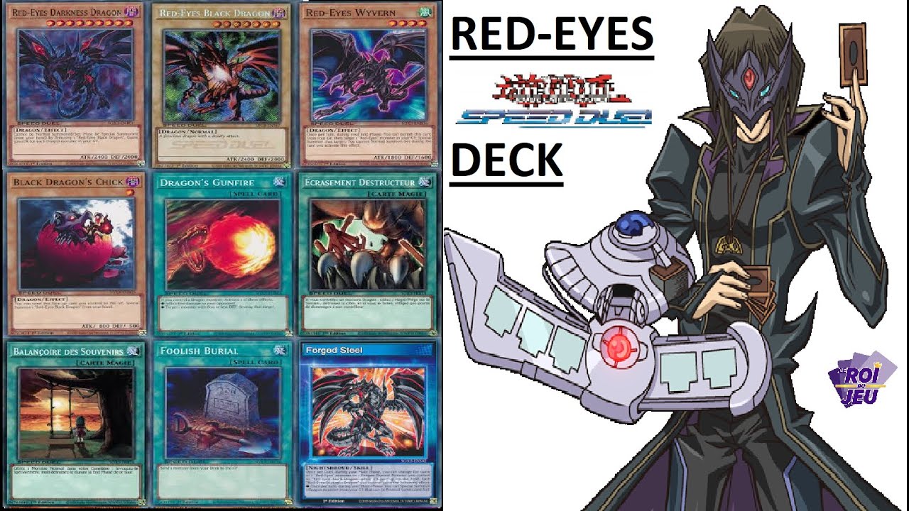 RED EYES / YEUX ROUGES SPEED DUEL DECK PROFILE 2023 + COMBO PRINCIPAL ...