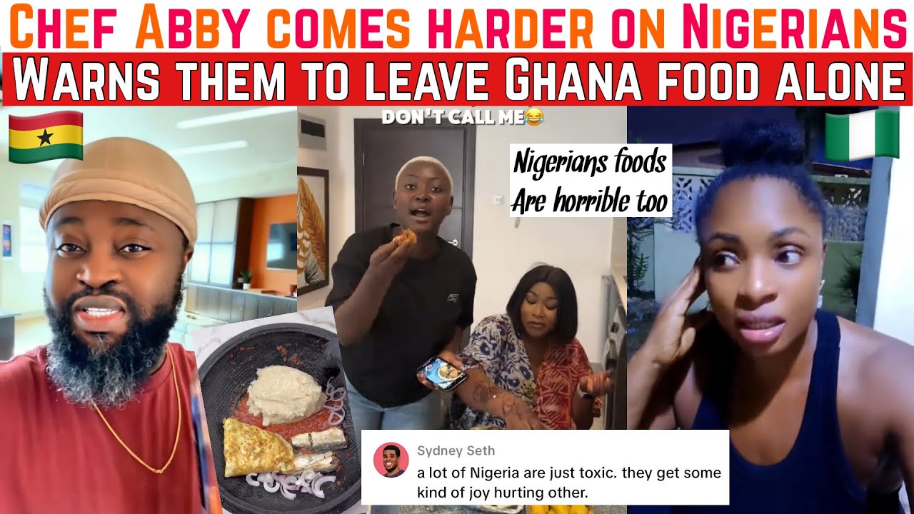 GHANA POPULAR CHEF ABBY COMES HARDER ON NIGERIANS, WARNS THEM TO STOP ...