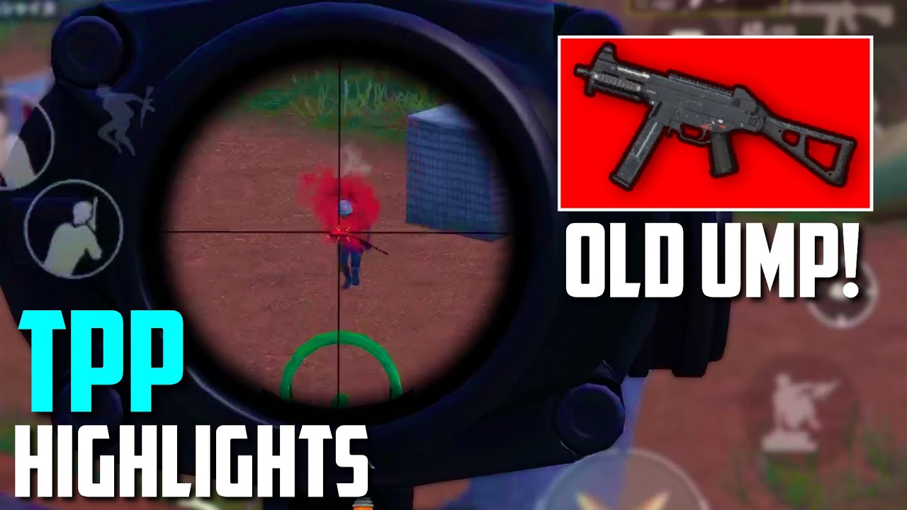 1v4 WITH OLD UMP?! | PUBG Mobile TPP Highlights - YouTube