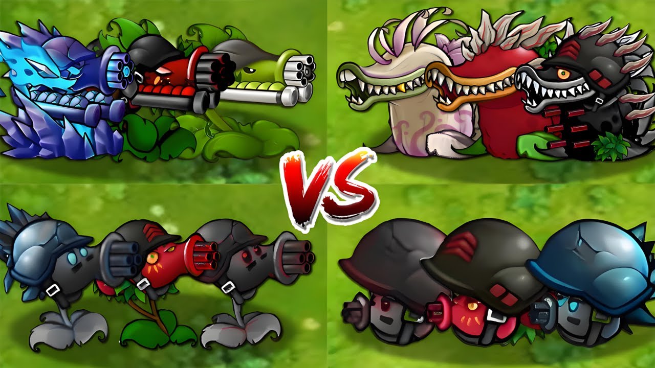 PVZ 1 Fusion Challenge - Team Ultimate Plant PvZ Epic Mod Vs All New ...